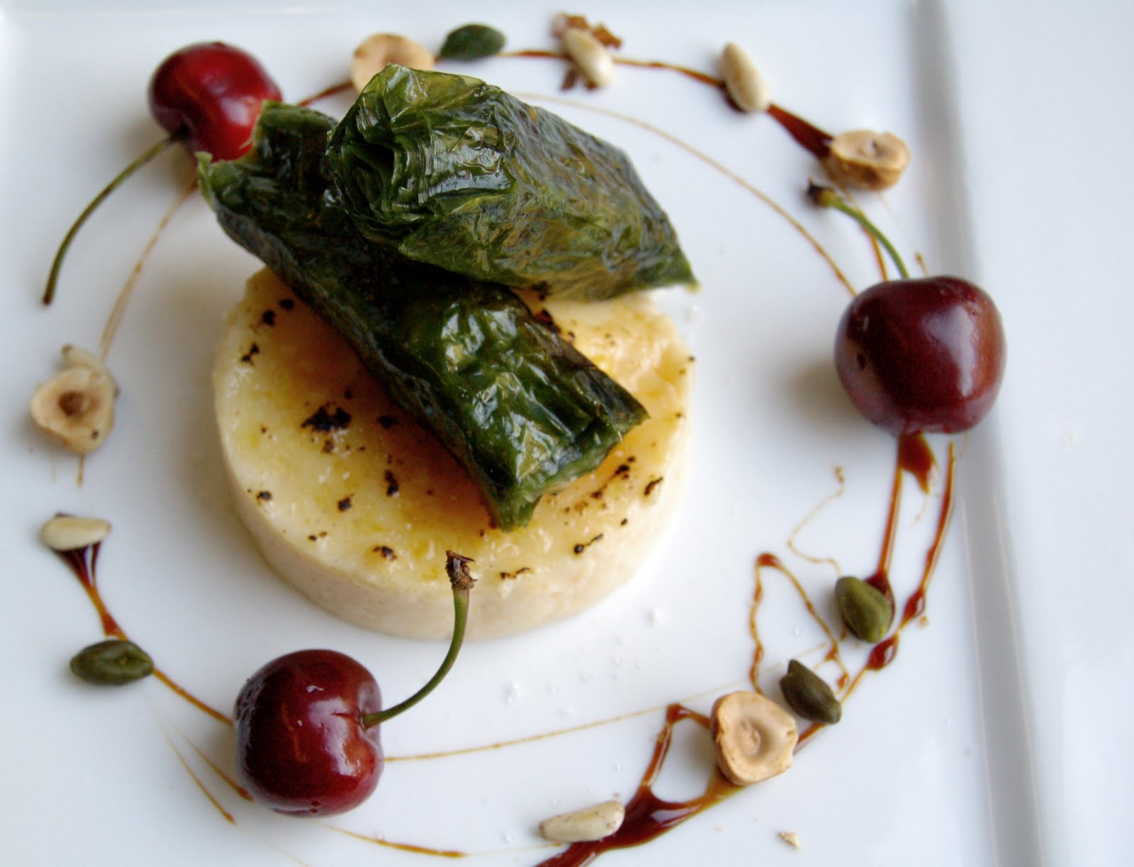 Aula de cocina Porto Muiños-Recetas: Lechuga de mar frita con crema ...