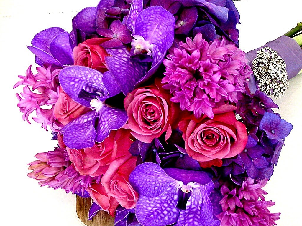 Courtenay Lambert Florals - Blogus Glorious Maximus: Purple Flower Love
