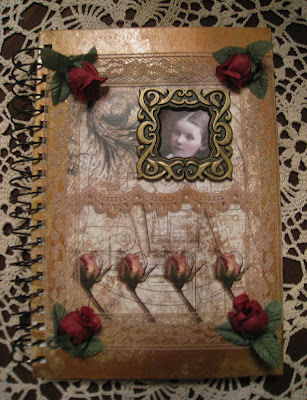 "A Stamper's Touch" Gayle Page-Robak: PAPER COLLAGE JOURNAL COVER