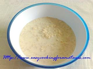 Oats Pudding