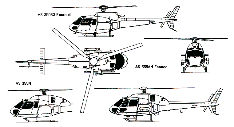 33 AS350 Esquilo/Fennec do Exercito Brasileiro serão modernizados pela ...