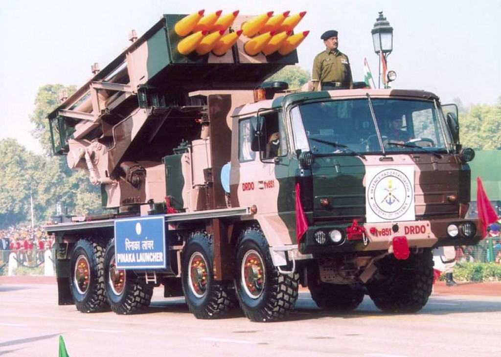 C4ISR - DEFENCE AND INTELLIGENCE : Pinaka Multi Barrel Rocket Launcher