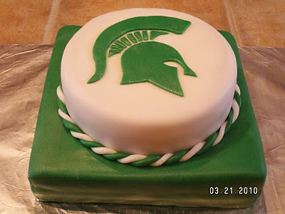 Cake Methodology: Michigan State Fan