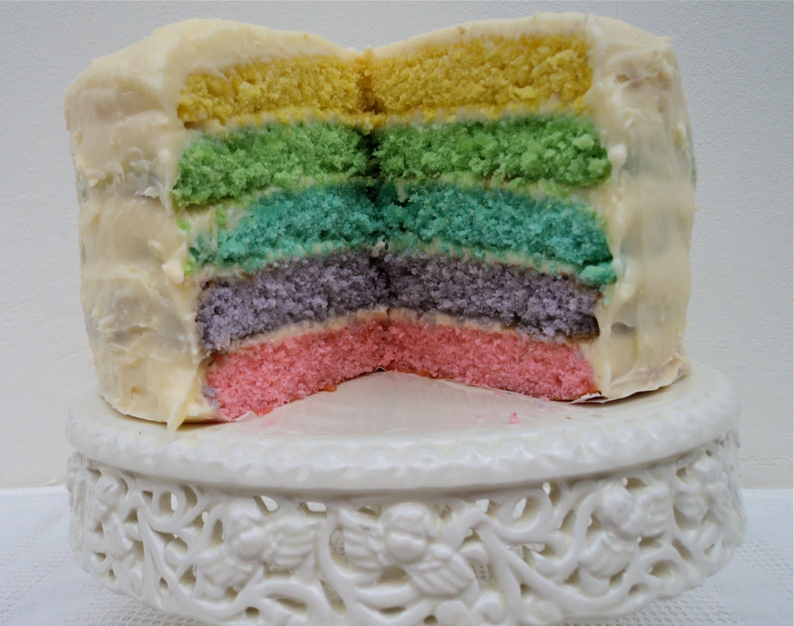 Mariola´s Cooking Therapy: Tarta muliticolor ...... Multicolor Layered Cake
