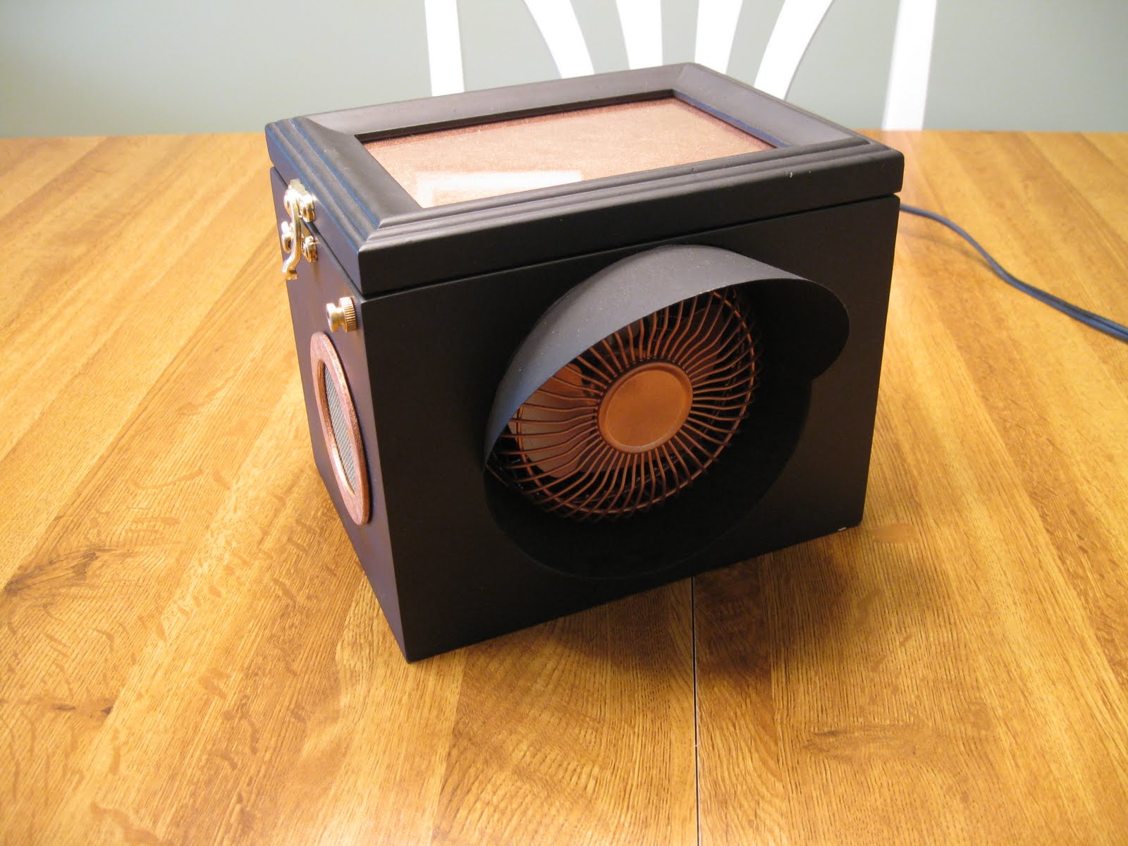 Victor Ian, The Gentleman Tinker: Steampunk 'Box Fan'