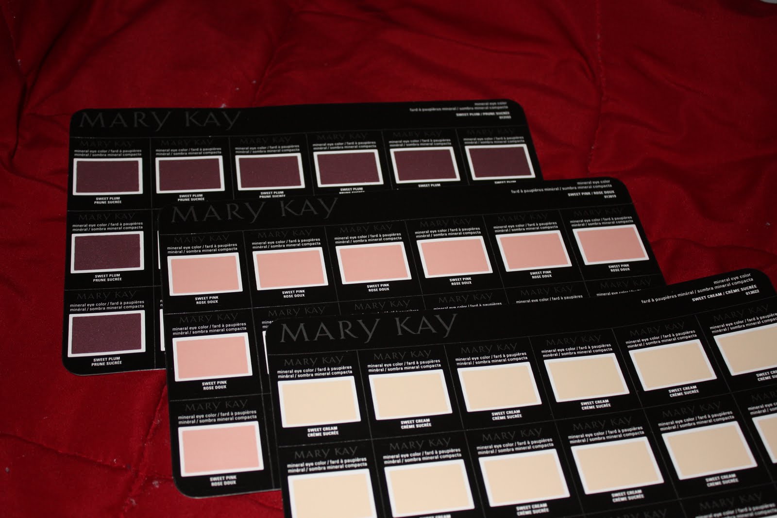 Three Squares A Day: Mary Kay Mineral Eye Color Samples and Cheek Colors