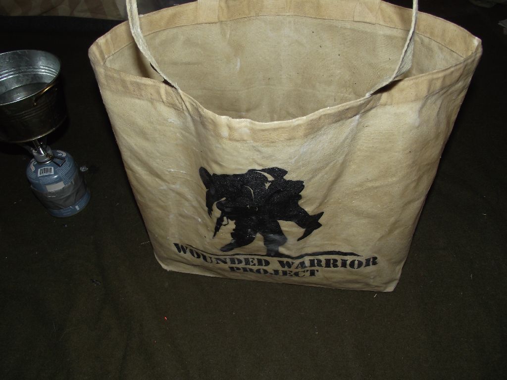 American Grouch: Waxed Canvas Gathering Bag