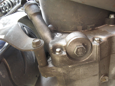 My Chinese Baron Scooter: How to change oil on a Baron scooter