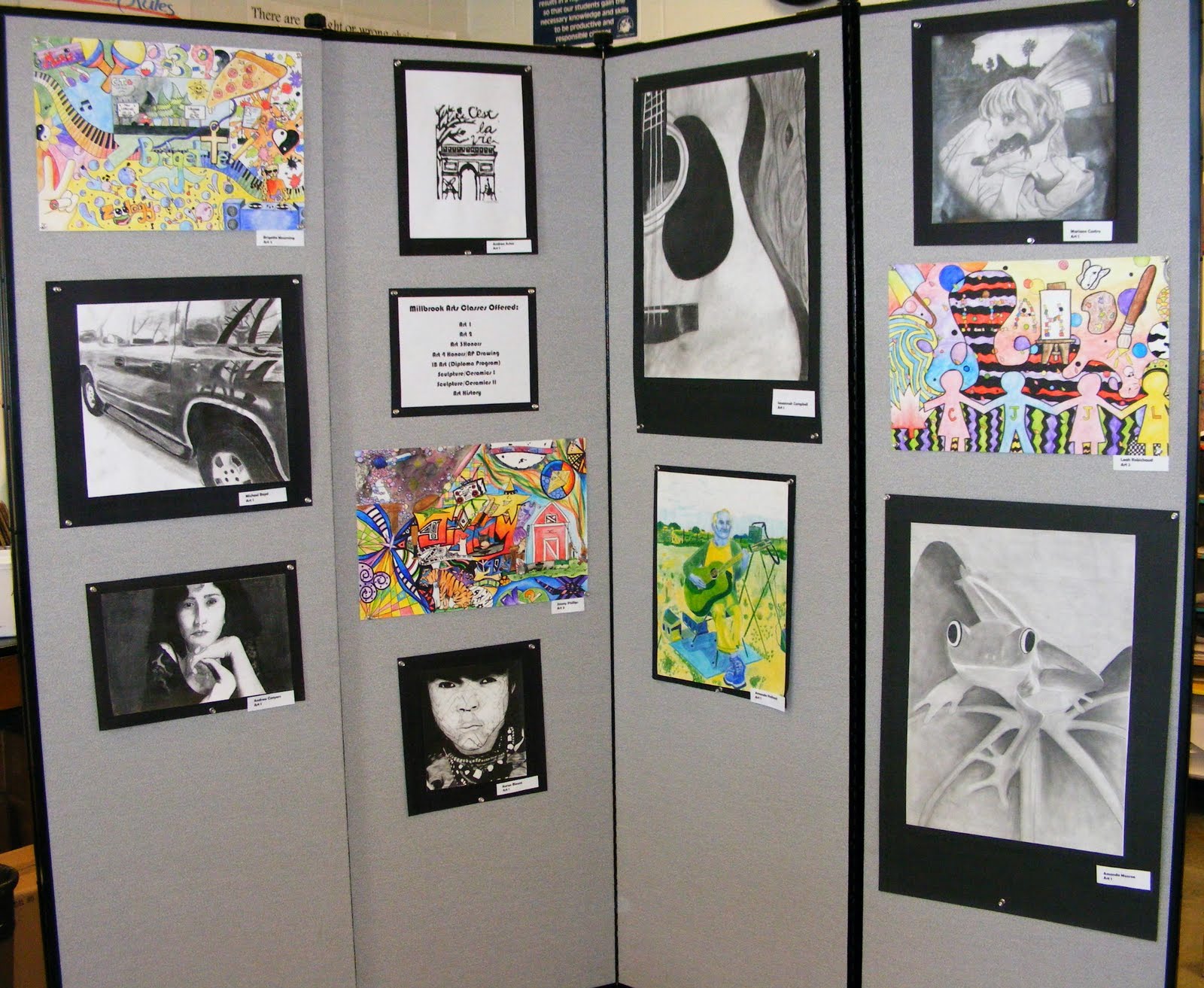Millbrook Visual Arts: April 2010