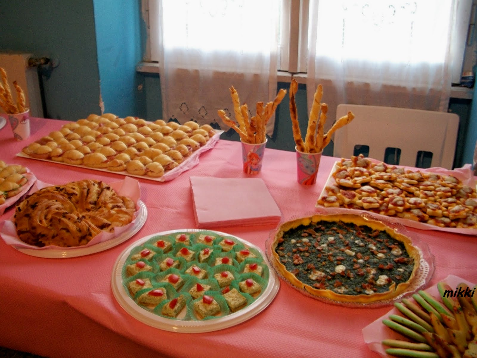 profumi dalla cucina...: Buffet compleanno Giorgia