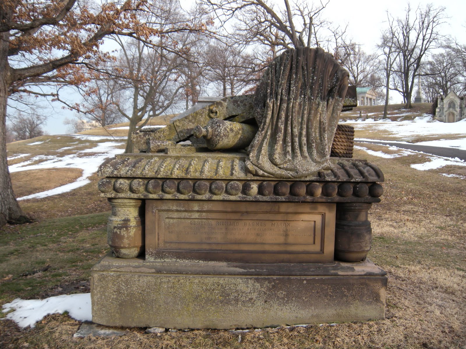 Escape to the Silent Cities: Famous File: General Richard Barnes Mason