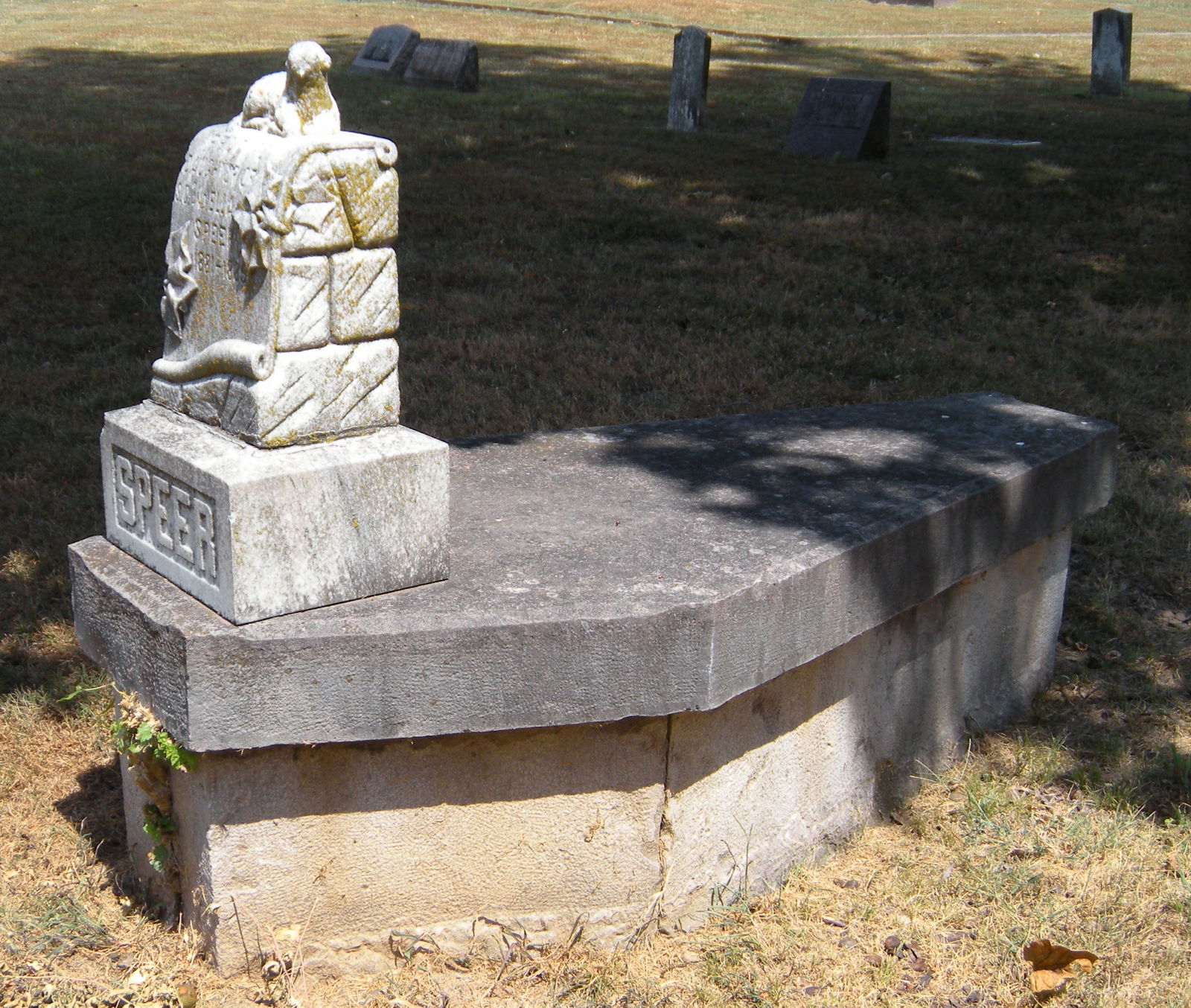 Escape to the Silent Cities: Interesting Coffin Shaped Box Tomb