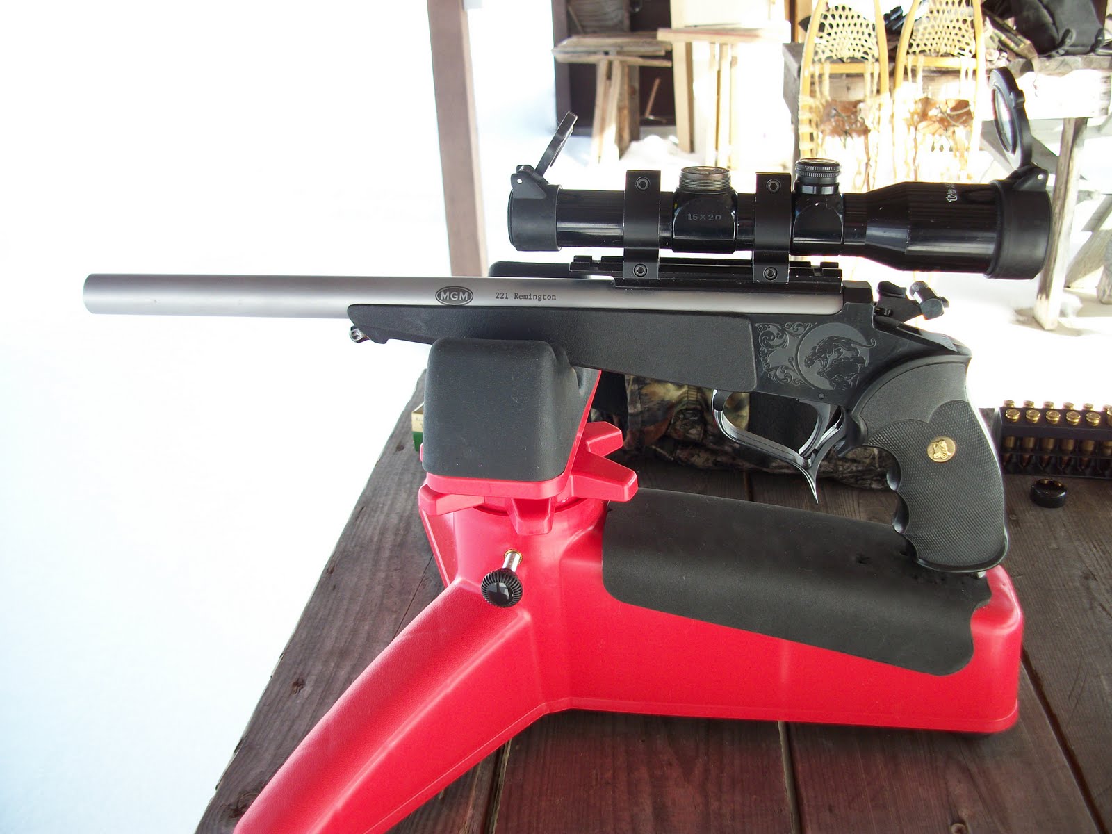 Bigbore's Outdoors: New toy for the winter(221 Fireball)