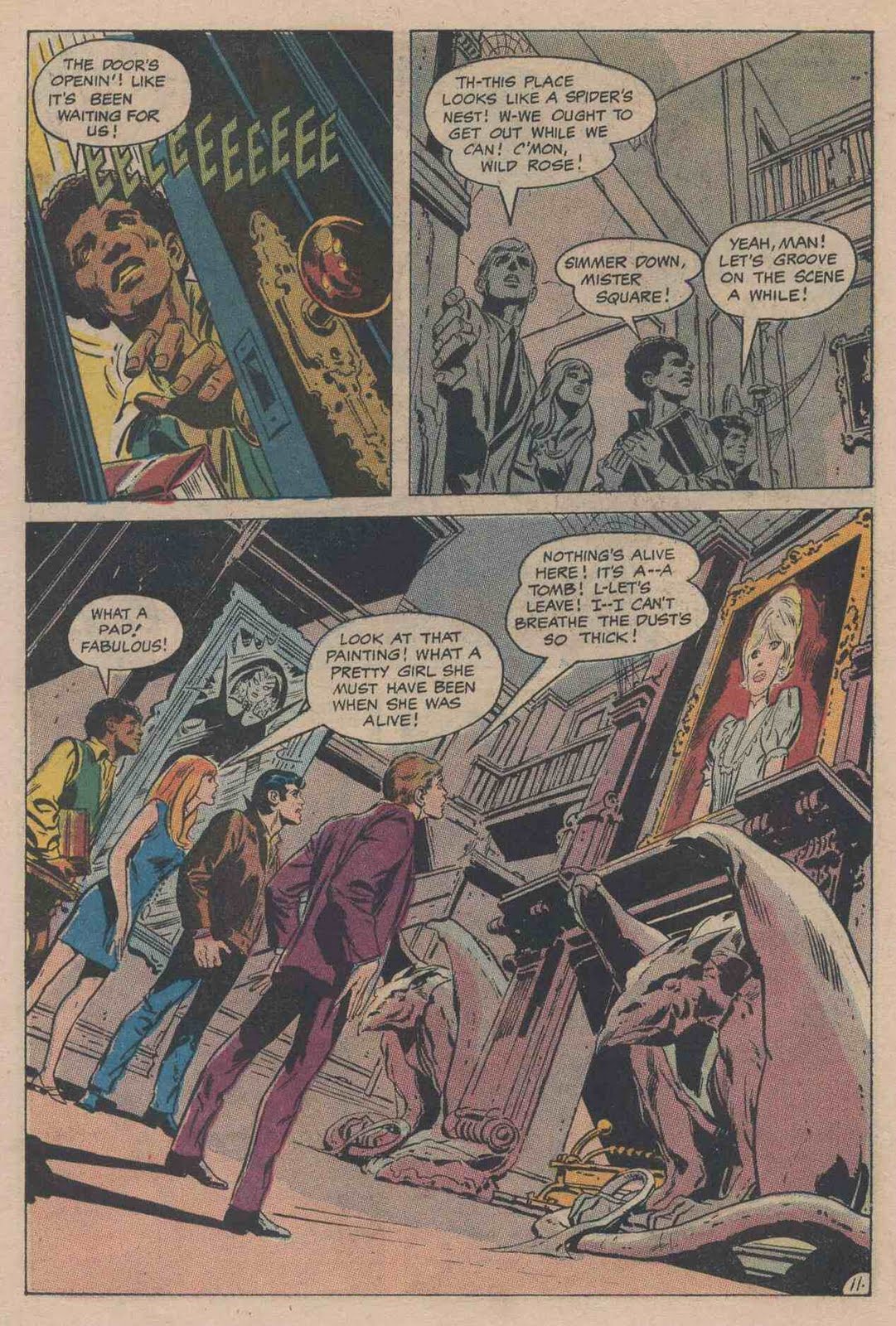 The Warrior's Comic Book Den: Phantom Stranger #4: "There Is Laughter ...