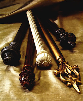 Decorative Drapery Hardware,Custom Curtain Rods,Drapery Finials ...
