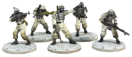 Dust Tactics, New Infantry Sets | Miniature Review