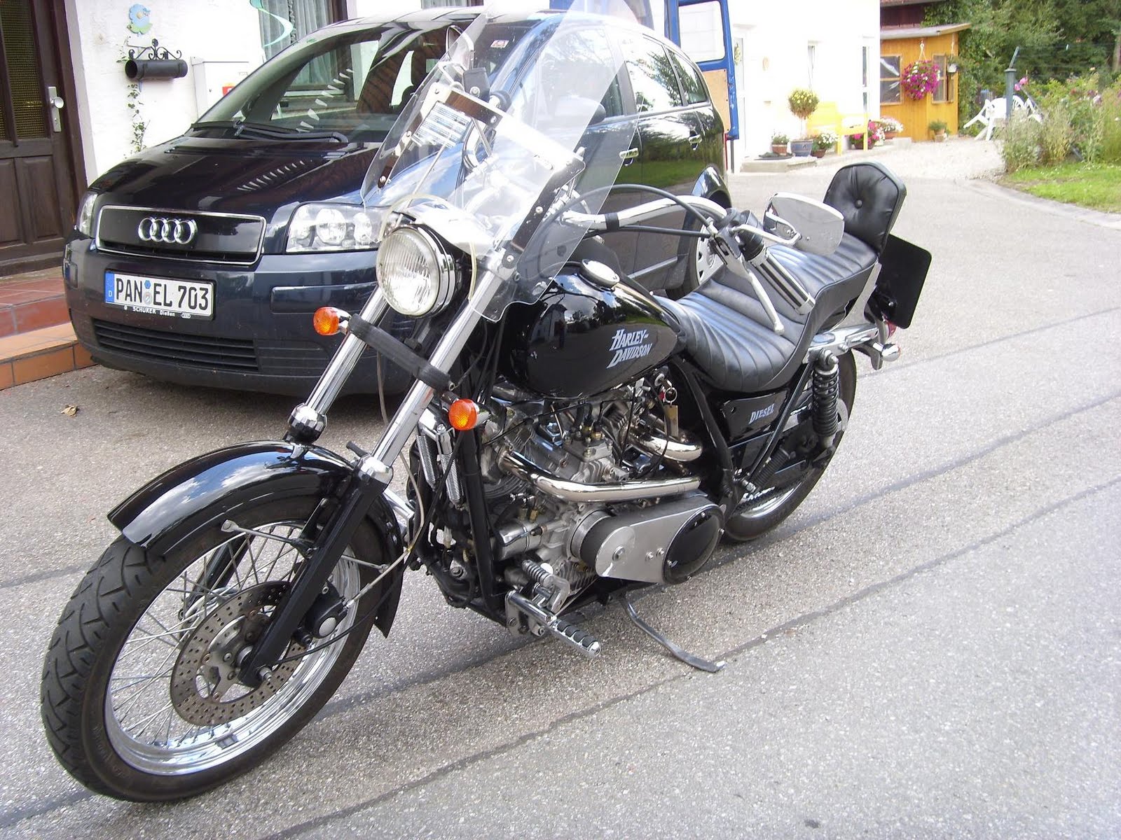 Dieselmotorrad: Diesel Harley FXR