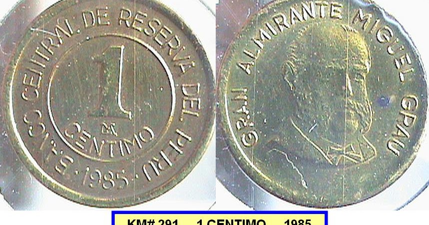 numismatica del peru, monedas peruanas, peruvian coins: INTIS (1985 - 1988)