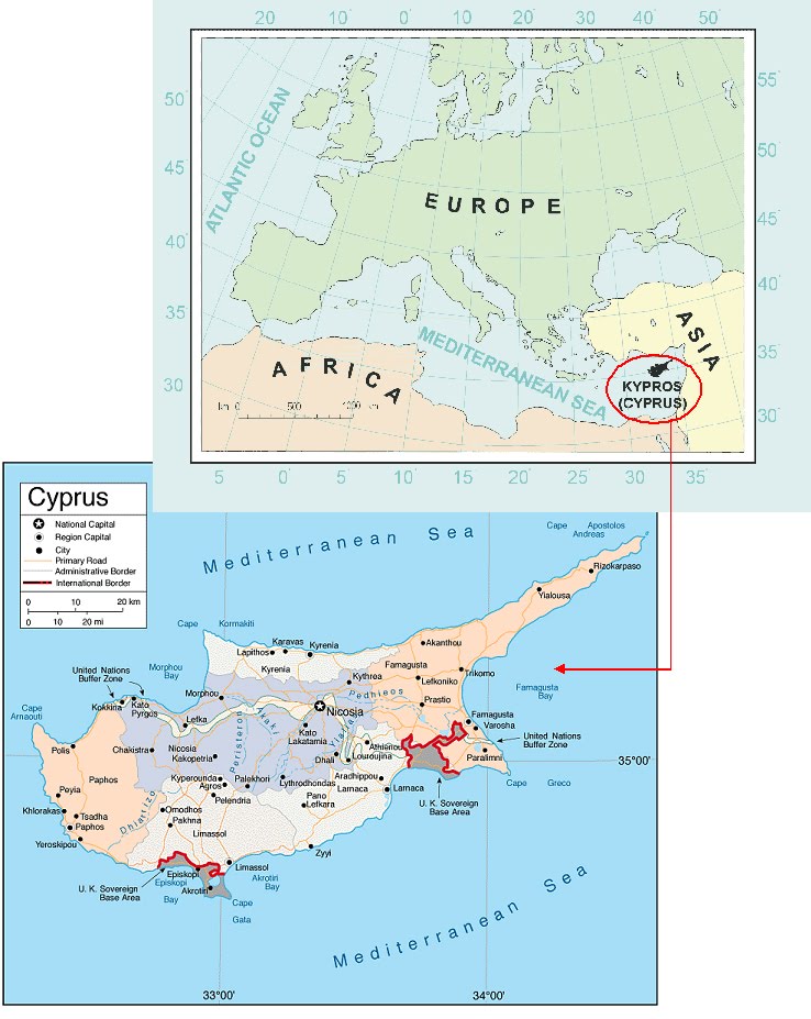 International Study of RE-Regions: Republic of Cyprus (Cyprus Island)