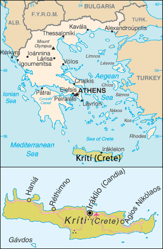 International Study of RE-Regions: Crete Island, Greece