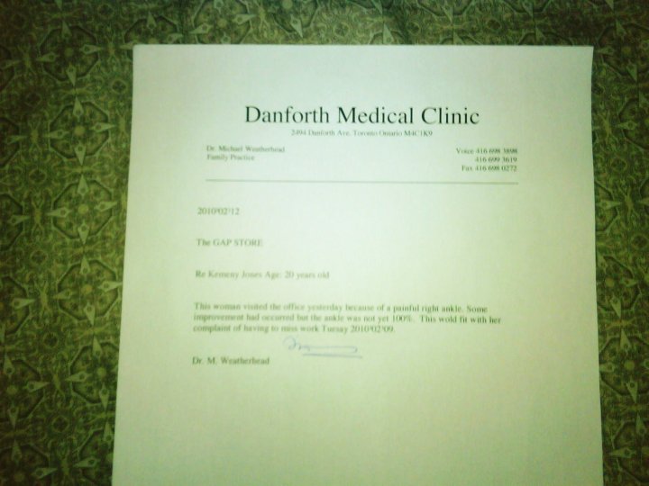 I Read What I Lack In Life.: Blast from the Past: Doctor's Notes