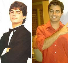 Para Recordar Novelas e Famosos: Antes e Depois... com OS PAQUITOS