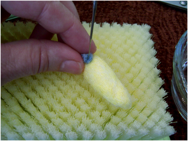 Art Threads: Monday Project - Needle Felted Food