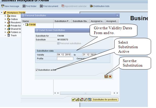 ITZSAP: SAP Substitute Approver for R/3 work items / personal ...