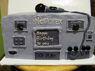 The Dessert Box: Karaoke Machine Cake