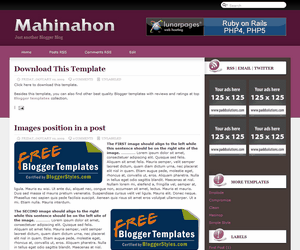 Skin And Templates: Mahinahon