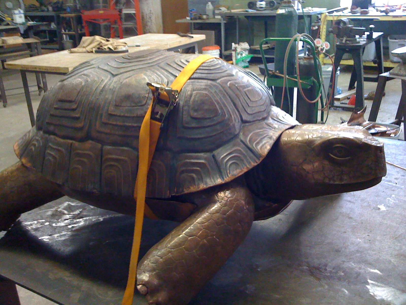 Sculpture Metal Turtle at Erica Valentin blog