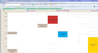 *memory lane*: O week UNSW timetable