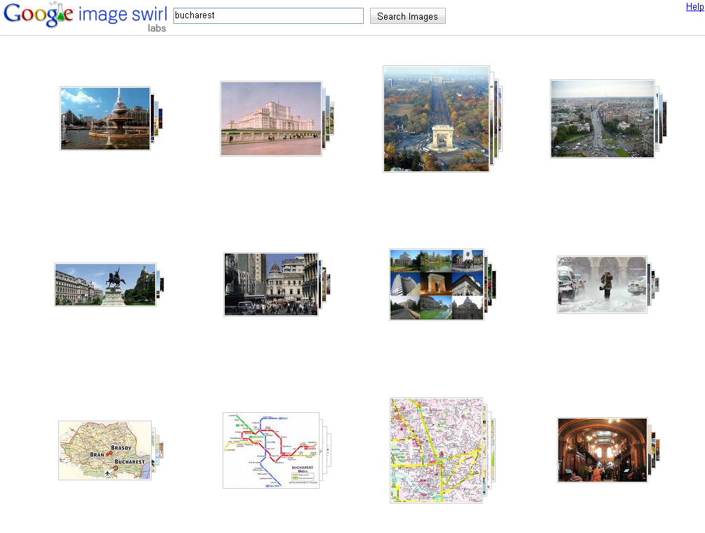 Google Image Swirl, un nou mod de a câuta imagini cu Google