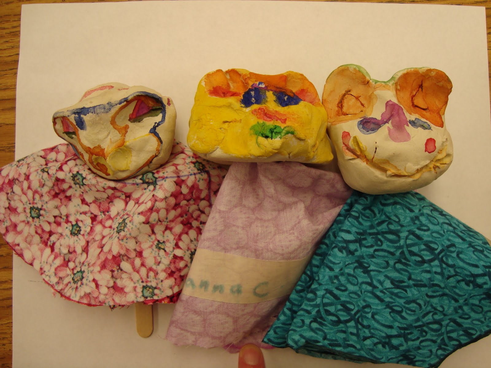 Arkansas Art: Clay Puppets