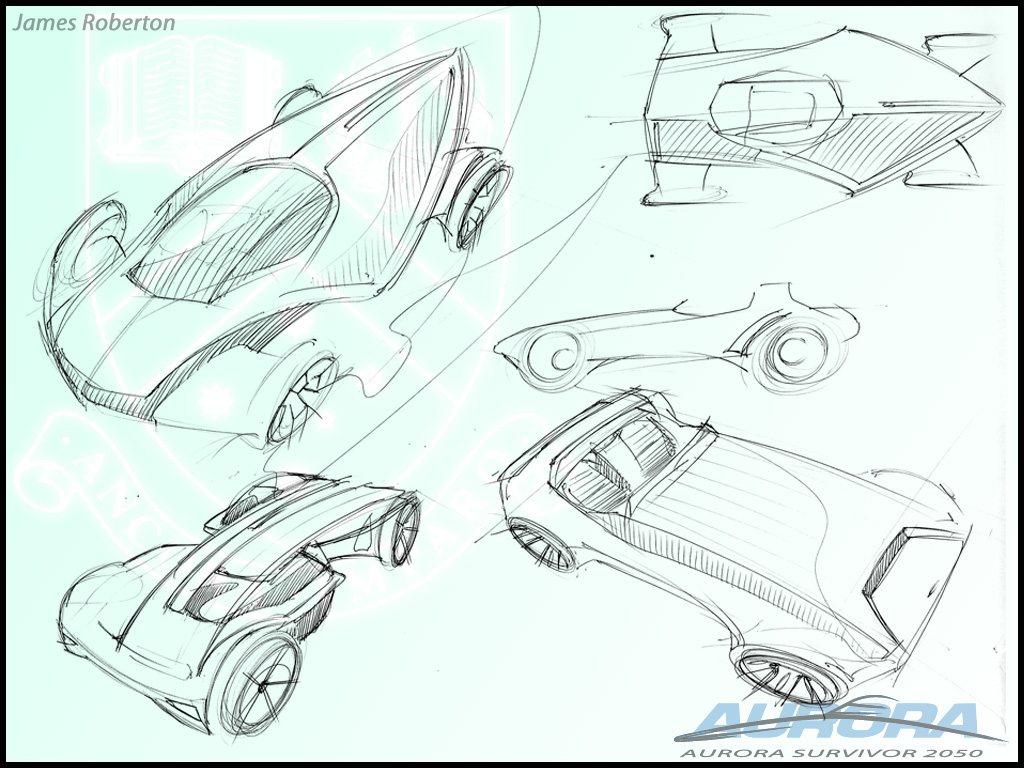James Roberton: Aurora Solar car early development