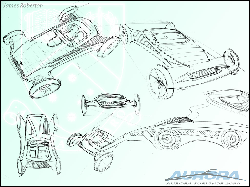 James Roberton: Aurora Solar car early development