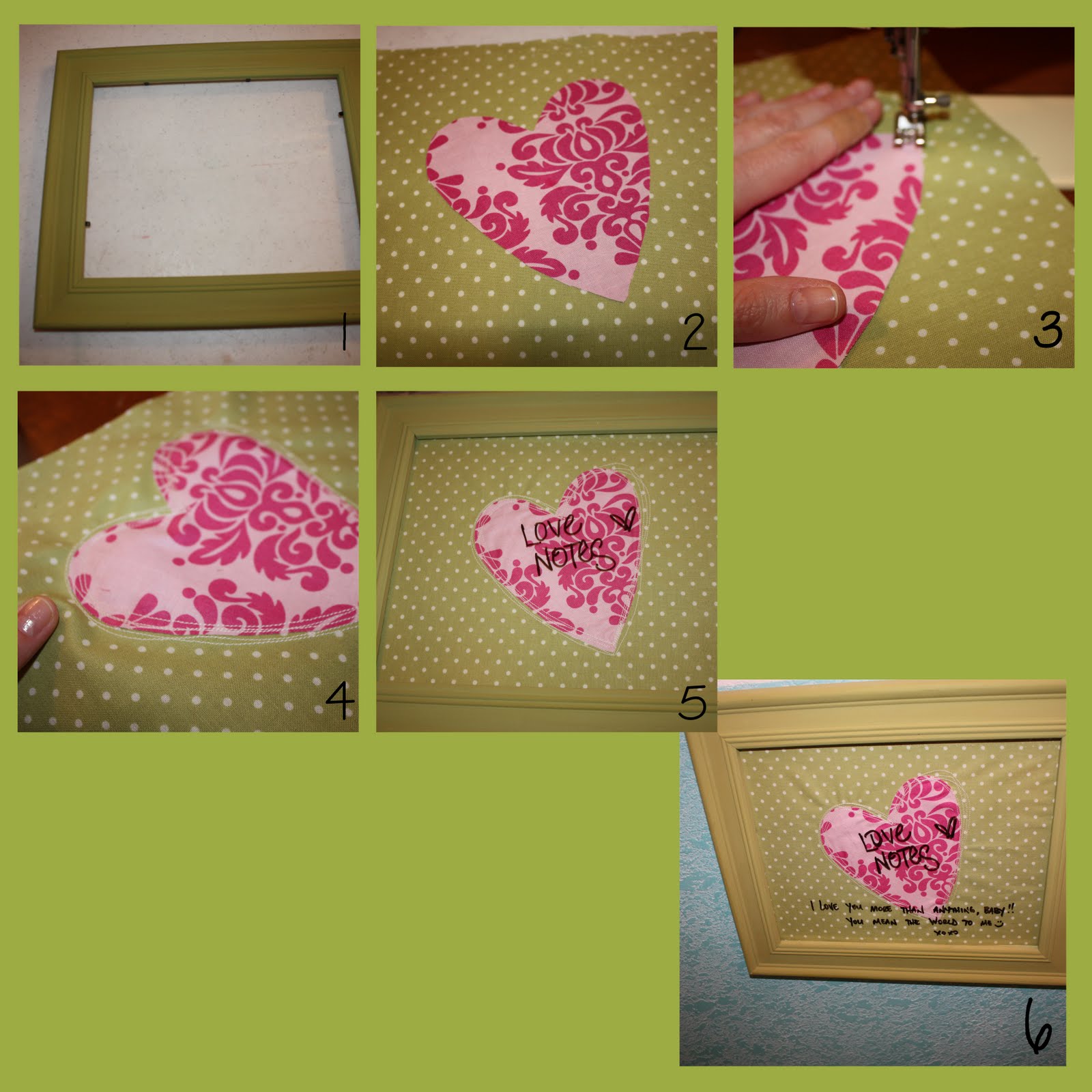 mbellished: Project 11 - Love Note Frame