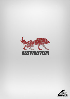 Into The Void: Red Wolf Tech Logo