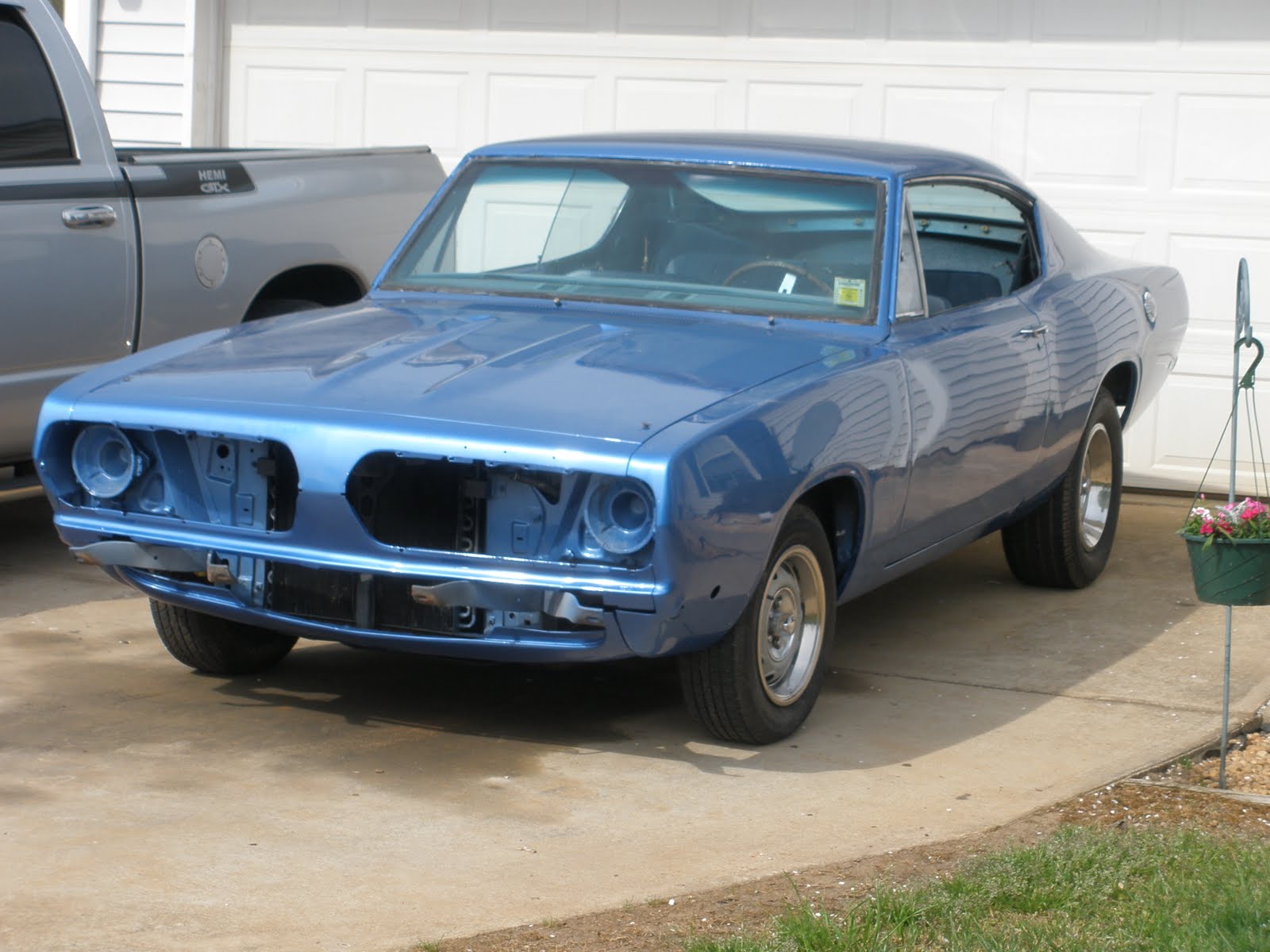 68 Barracuda Restoration: Barracuda paint