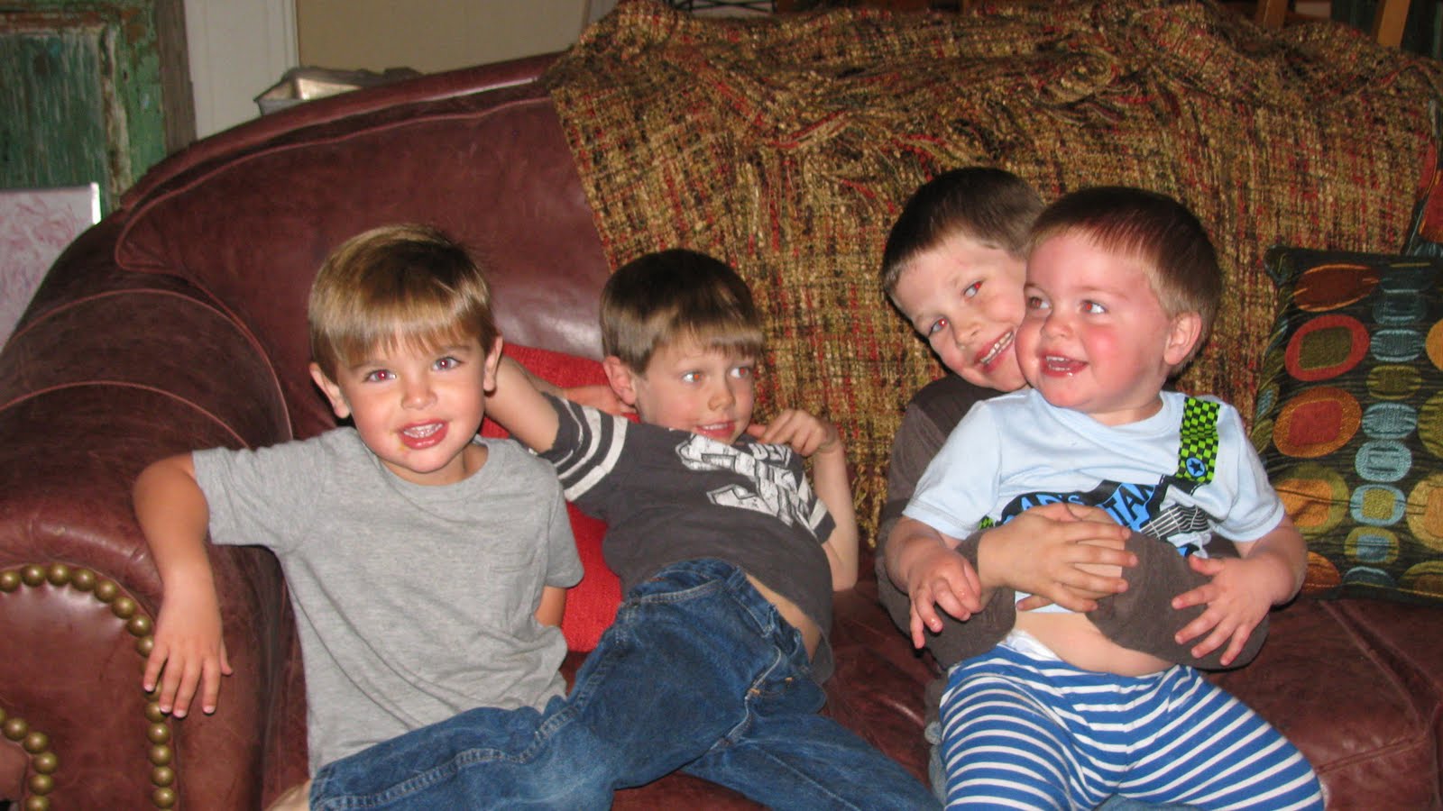 The Scott Family: Boys Will Be Boys!