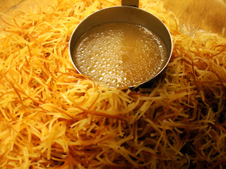 libyan food: Steamed Pasta with Pine Nuts, Raisins, Almonds, and Liver ...
