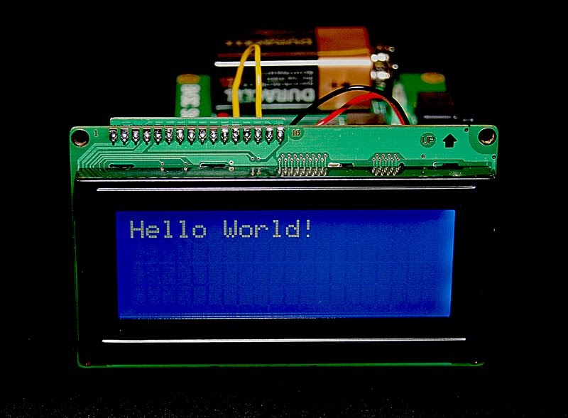 Steve's Geek Projects: LCD - Basic Stamp Microcontroller