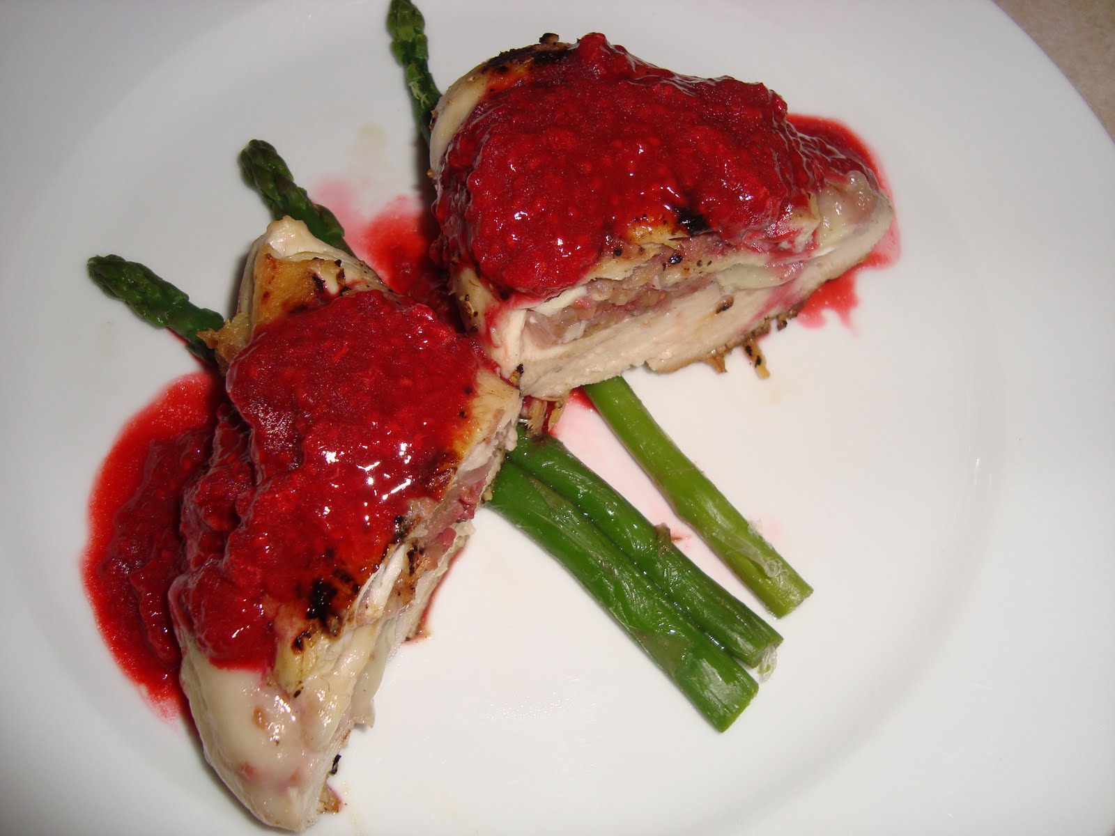 Berry Romantic Chicken - Dining with Alice