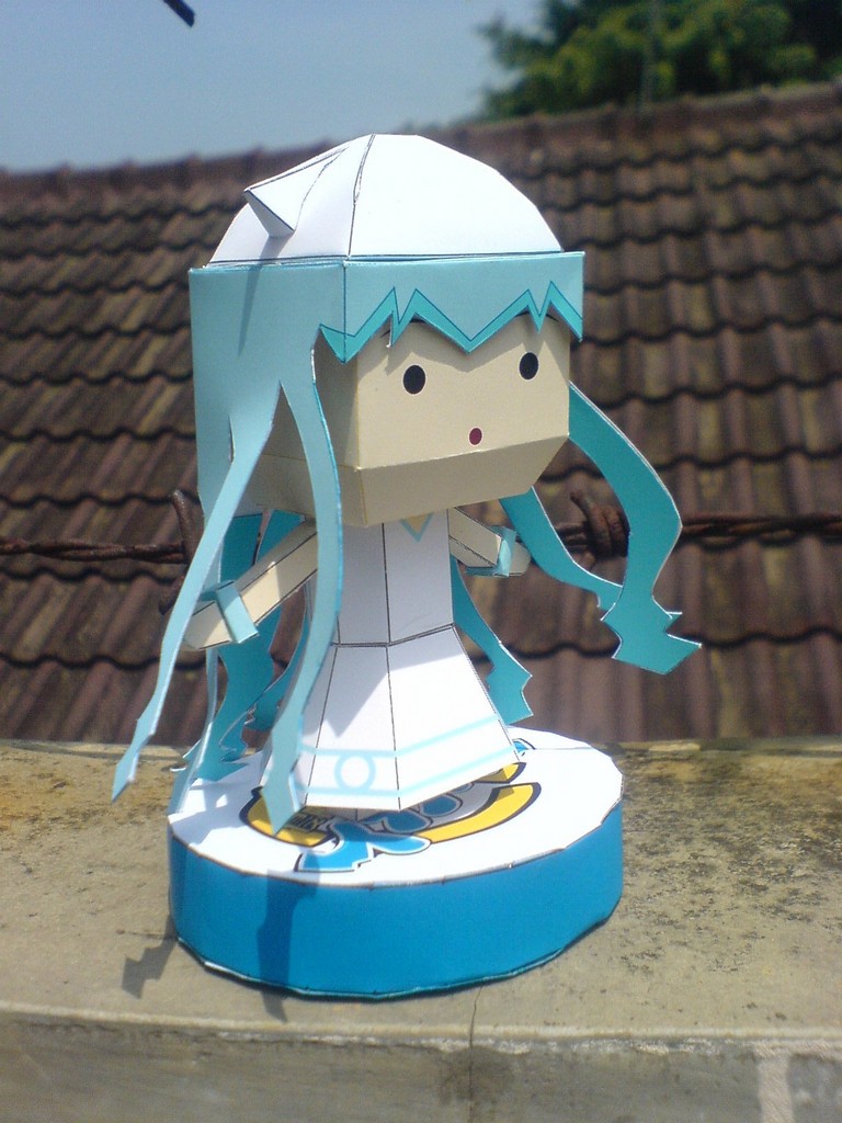 omochagami.blogspot.com: Mini Ika Musume Papercraft (from Anime ...