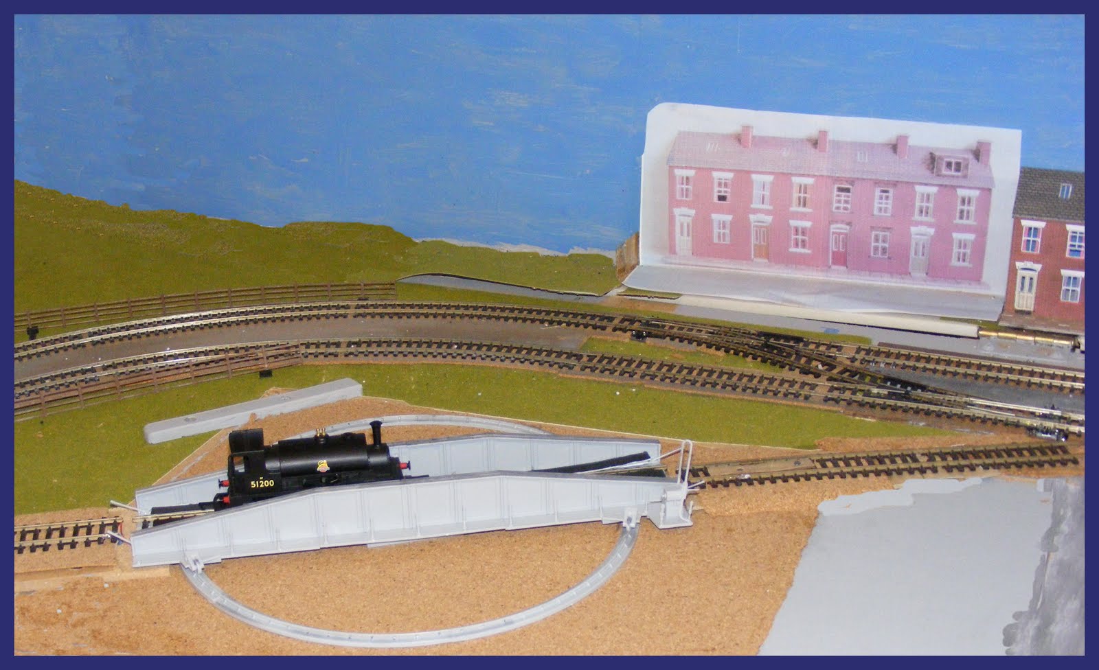 Railway Modelling: A turntable for the model.