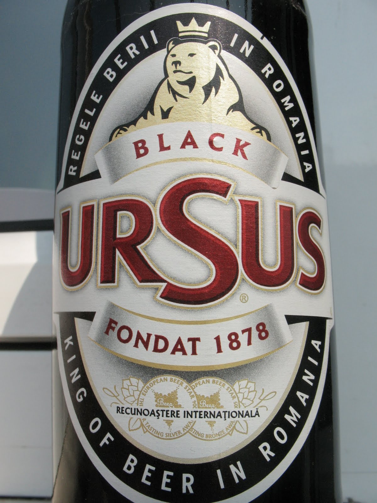 Romanian beer trail/Piwnym szlakiem Rumunii: URSUS BLACK
