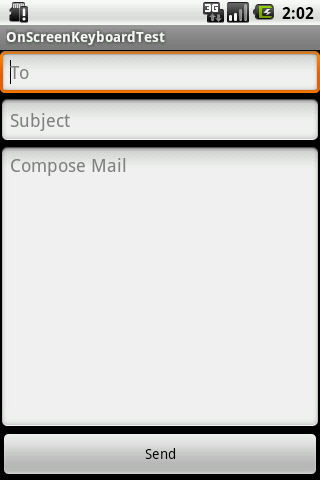 Y.A.M の 雑記帳: Android Onscreen Input Methods