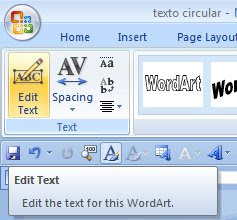 del scrapbook y otros amores: Como hacer un texto circular en Word