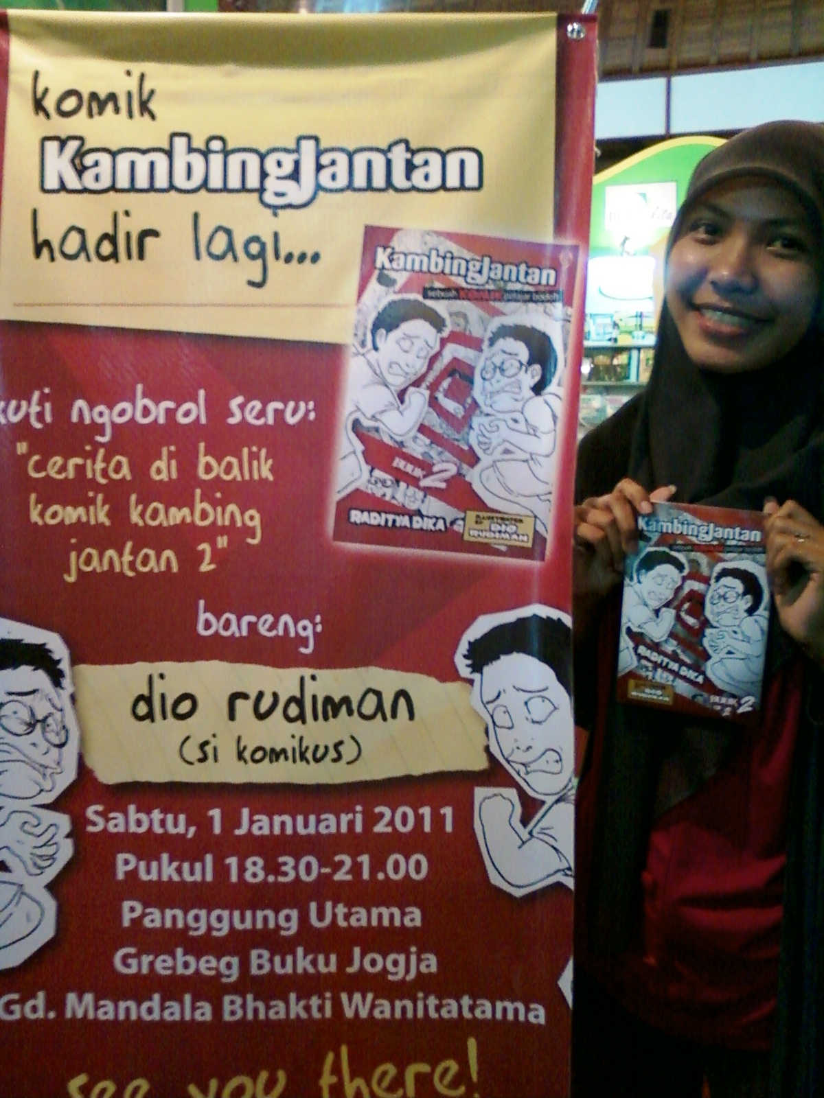 a cup of 'fikamaliq': Grebek buku bareng Dio Rudiman @nasgort