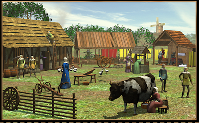 Kenny's Portfolio: Medieval Times [ The village ]